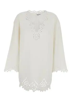 Isabel Marant Étoile ISABEL MARANT ETOILE Sherazade Cotton Dress Multicolor