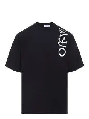 Off-White Vertical Bookish Skate S/s Tee - Black