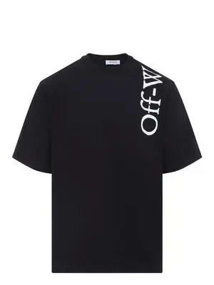 Off-White Vertical Bookish Skate S/s Tee - Black