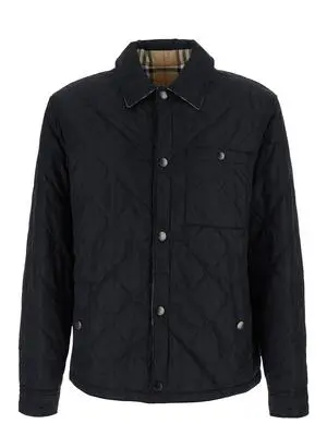 Burberry Brighton Quilted Reversible Tech Fabric Jacket - Multicolor