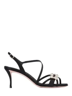 ROGER VIVIER Mini Flower Strass Sandal - Multicolor