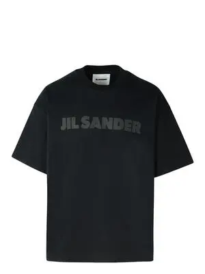 JIL SANDER Cotton T-shirt - Black