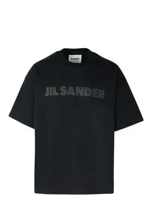 JIL SANDER Cotton T-shirt - Black