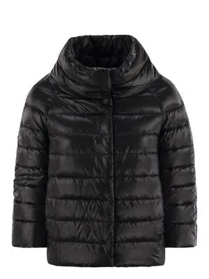 Herno Sofia Mini Cape - Black