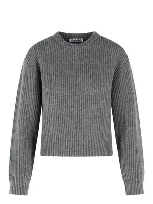 JIL SANDER Wool Sweater - Gray