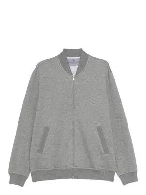 Brunello Cucinelli Zip-up Sweatshirt - Gray