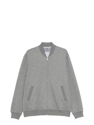 Brunello Cucinelli Zip-up Sweatshirt - Gray