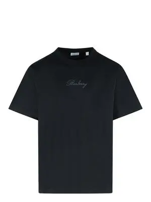 Burberry Ryan' Cotton T-shirt - Black