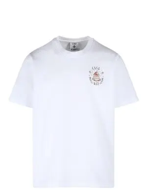 Casablanca Casaway' Cotton T-shirt - White