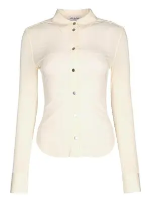 Alaïa Alaïa Fitted Shirt Multicolor