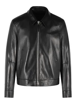 TOM FORD Leather Jacket - Black