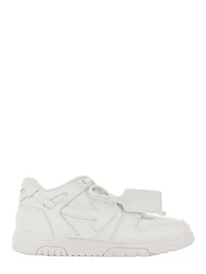 Off-White Leather Out Of Office Sneakers - White