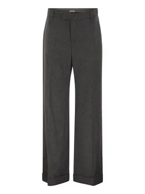 BRUNELLO CUCINELLI BRUNELLO CUCINELLI Virgin Wool And Cashmere Trousers