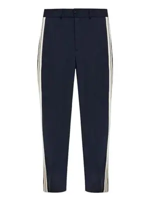 Moncler Regular & Straight-leg Trousers - Blue