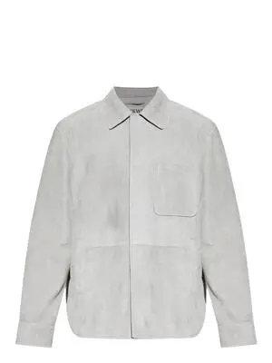 Loewe Suede Leather Overshirt - Multicolor