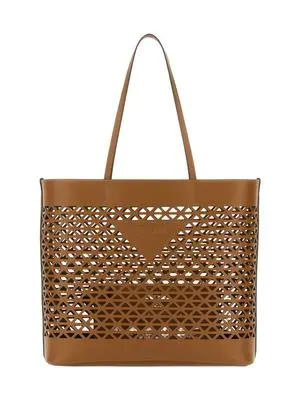 PRADA PRADA Leather Shopping Bag