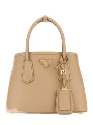 PRADA Prada Women Sand Leather Handbag