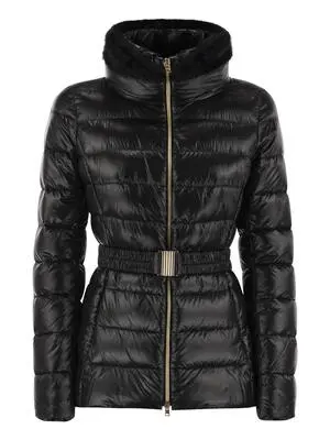 Herno Nylon Down Jacket - Black