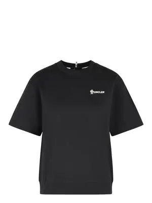 Moncler Cotton T-shirt - Black