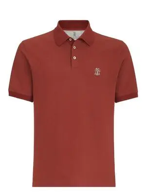Brunello Cucinelli Polo Shirts - Orange
