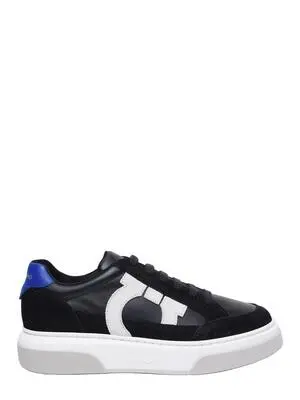 SALVATORE FERRAGAMO SALVATORE FERRAGAMO Leather Blend Sneakers