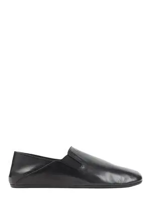 Prada Leather Slip-on Loafer - Black