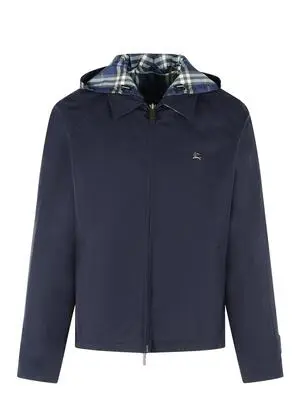 Burberry Cotton Reversible Jacket - Blue
