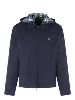 Burberry Cotton Reversible Jacket - Blue