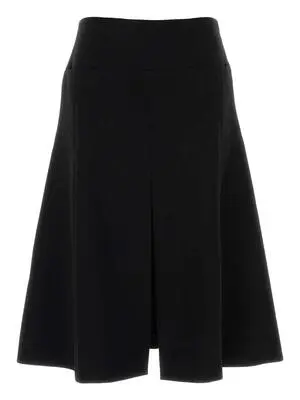Alaïa Stretch Polyester Blend Skirt - Black