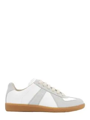 MAISON MARGIELA MAISON MARGIELA Leather And Suede Replica Sneakers White