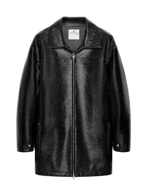COURREGES Vinyl Jacket - Black
