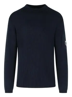 C.P. COMPANY Cotton Sweater - Blue