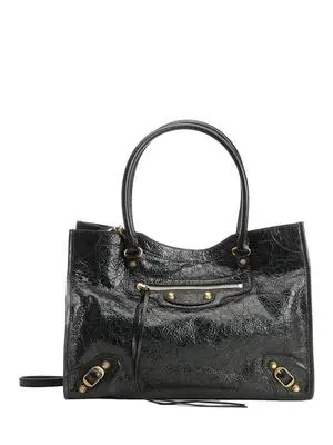 Balenciaga Small Le City Tote Bag - Black