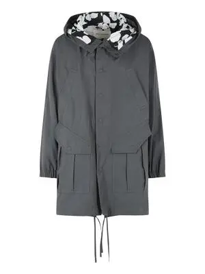 Dries Van Noten Cotton Parka - Gray