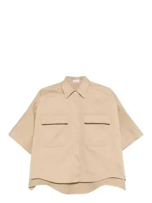 Brunello Cucinelli Pocket Shirt - Brown