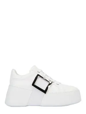 ROGER VIVIER Viv Skate High Abs Met Sneakers - Multicolor