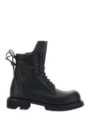 Rick Owens Gabe Leather Boots - Multicolor