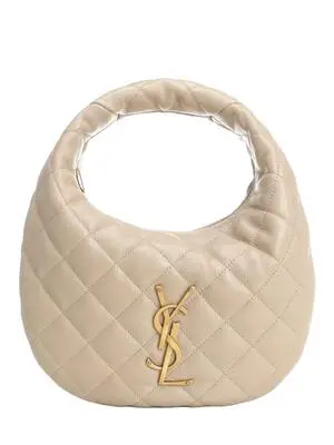 Saint Laurent Icare Hobo Bag - Cream