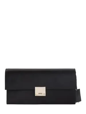 TOM FORD Satin Clutch - Black