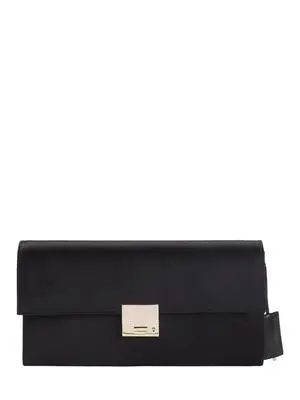 TOM FORD Satin Clutch - Black