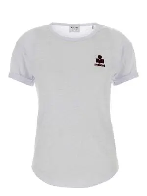 Isabel Marant Étoile Linen Koldia T-shirt - White