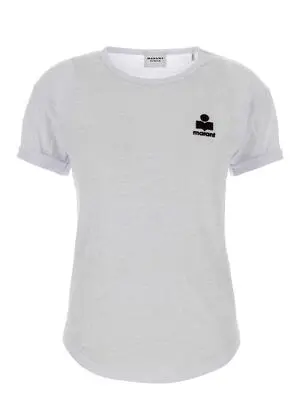 Isabel Marant Étoile Linen Koldia T-shirt - White