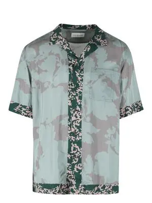 Dries Van Noten Carltone' Viscose Shirt - Green