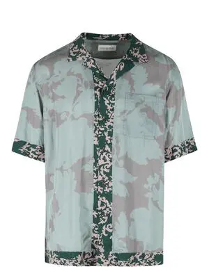 Dries Van Noten Carltone' Viscose Shirt - Green