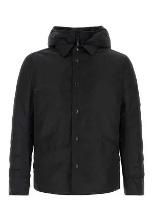 Junya Watanabe Nylon X Cp Company Down Jacket - Black
