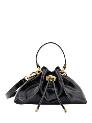 JIMMY CHOO Cinch Small Leather Shoulder Bag - Multicolor