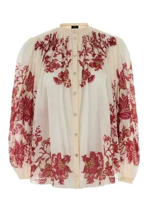 Etro ETRO Printed Cotton Blouse Multicolor