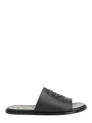 Loewe Anagram Flex Slide - Black