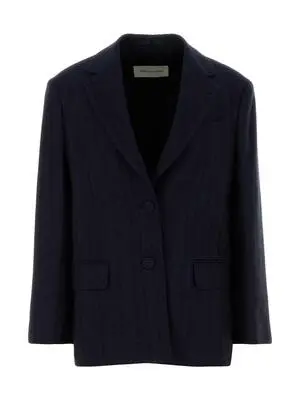 Dries Van Noten Embroidered Wool Blend Birdys Blazer - Multicolor