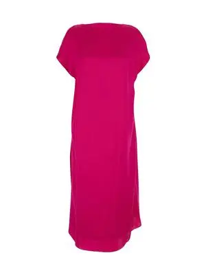 Dries Van Noten Diria Silk Midi Dress - Multicolor